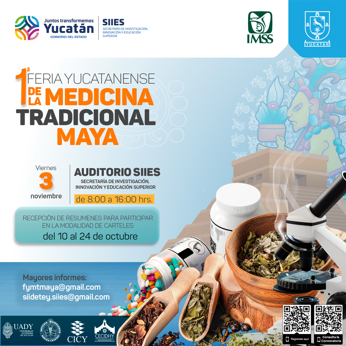 Feria Yucatanense de la Medicina Tradicional Maya - SECIHTI