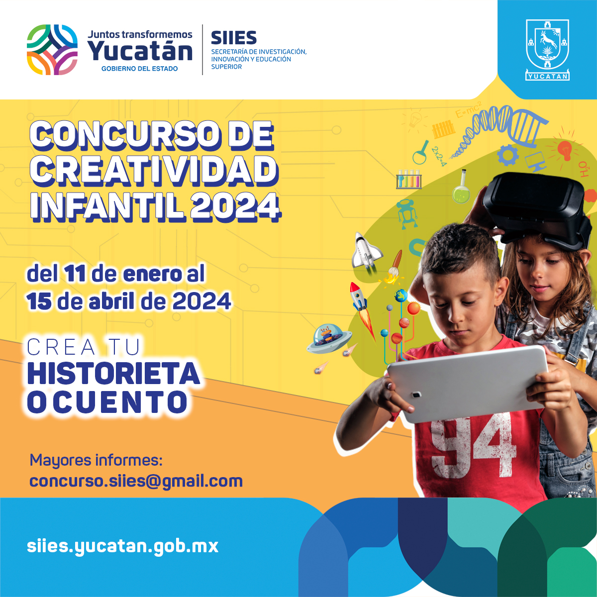 Concurso de Creatividad Infantil 2024 - SECIHTI